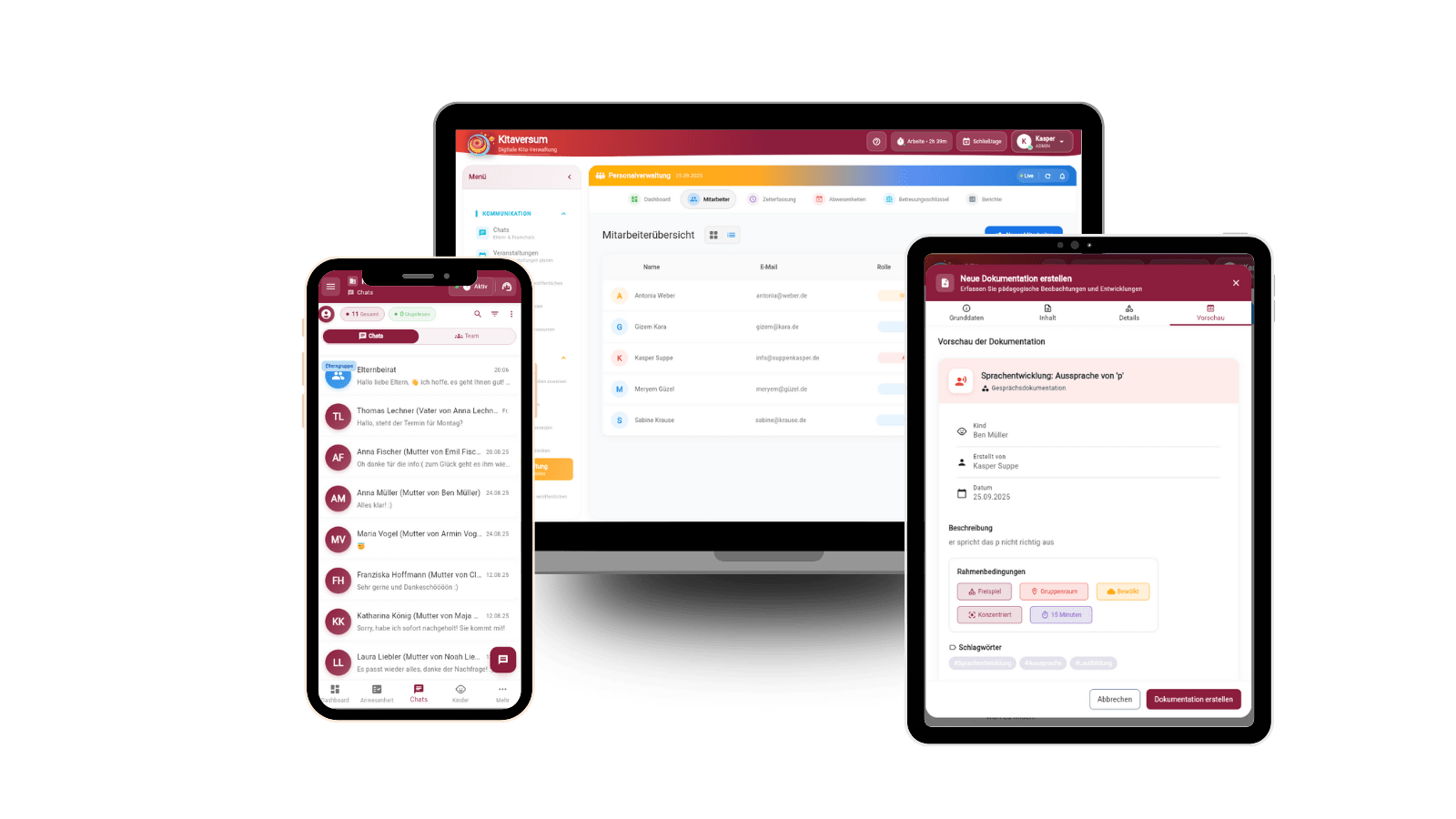 Kita App | Kitaversum - Die beste Lösung für moderne Kitaverwaltung